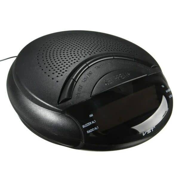 Clocks - Red Led Display Digital Am/Fm Radio Alarm Clock Buzzer Snooze ...