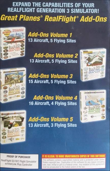 Games - RealFlight G3 & InterLink Plus Controller | Real-Life RC ...