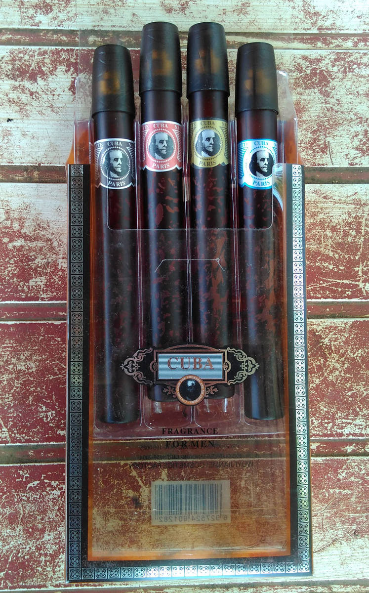 Fragrances for Him - CUBA Cigar look fragrance gift set was sold for ...
