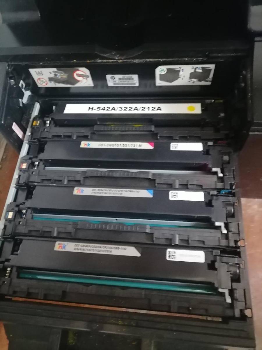 Printers - HP LAZERJET PRO 200 COLOUR MULTIFUNCTION LAZER PRINTER was ...