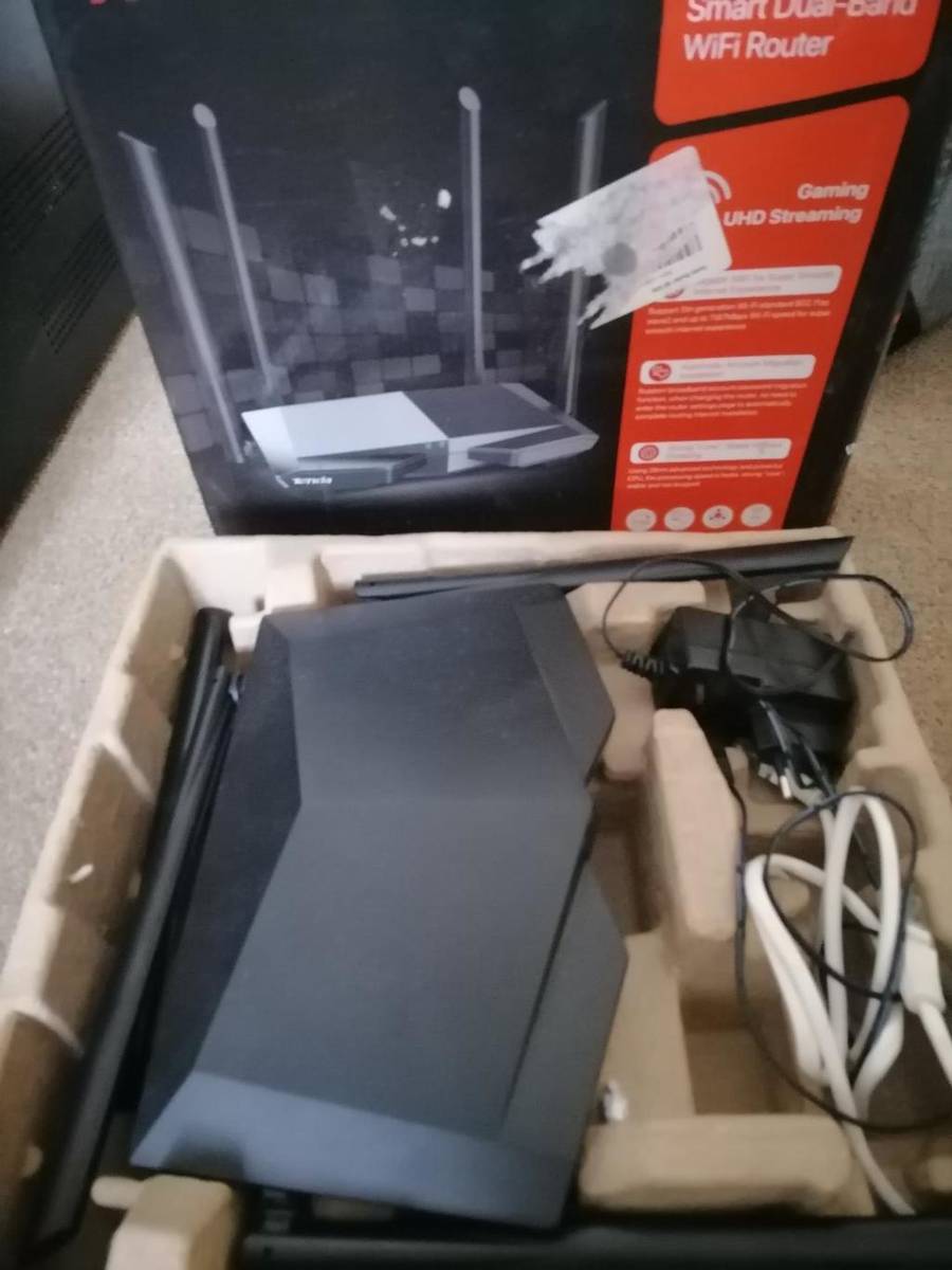 Wireless Routers - TENDA AC1200 SMART DUAL BAND GAMING UHD WIFI ROUTER ...