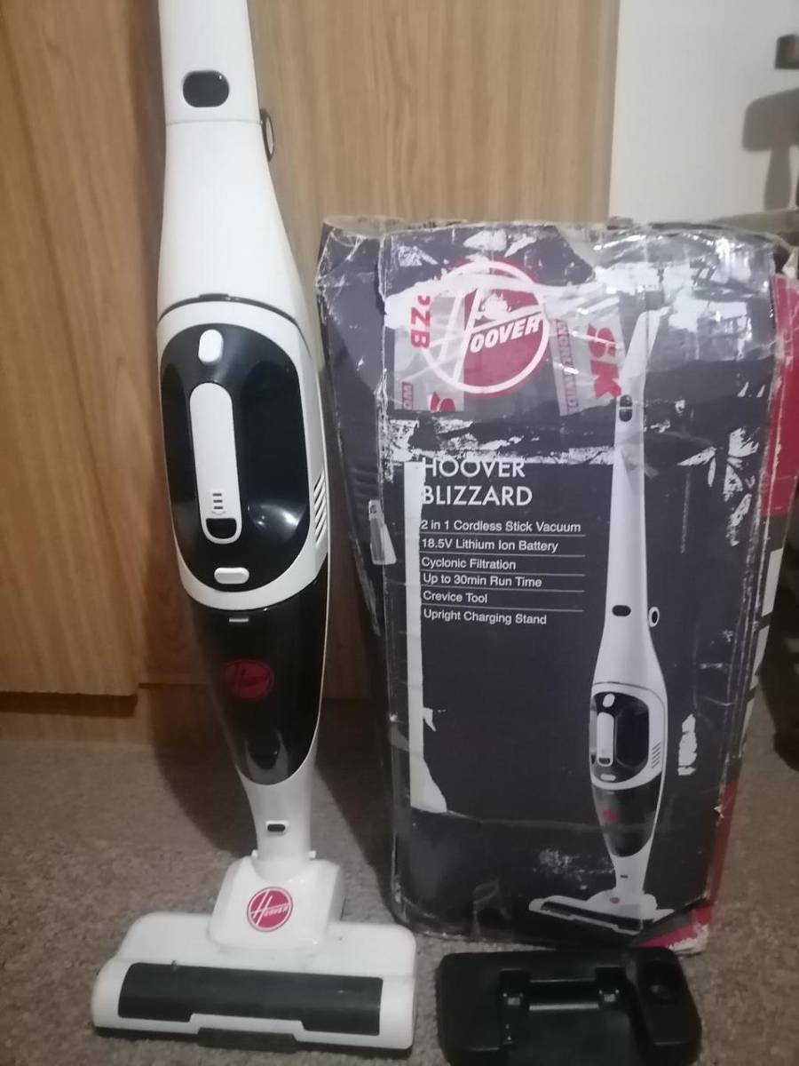 Commercial Vacuums - HOOVER BLIZZARD VACUUM, NO CHARGER, UNTESTED was ...
