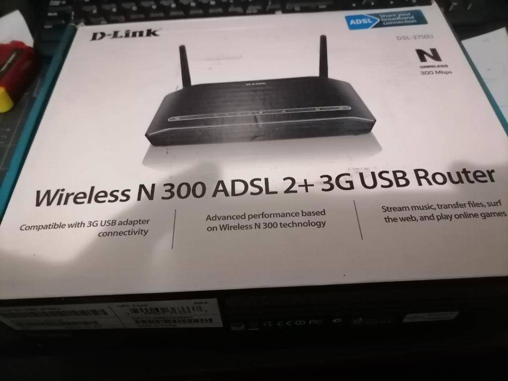 Wireless Routers - 2 ON OFFER. DSL-2750U Wireless N300 ADSL2+ Router ...