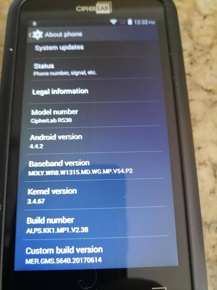 Devices - *WEEKEND SPECIAL*CIPHERLAB RS30 COMPUTER/PHONE/BARCODE ...