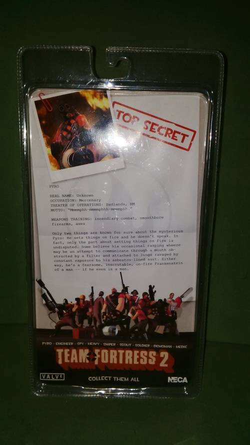 Other Collectable Toys - Rare Team Fortress 2, The Pyro Action Figure ...