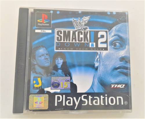Games - SMACKDOWN 2 (PS1) - SAME DAY SHIPPING !!! - ` Please read ...