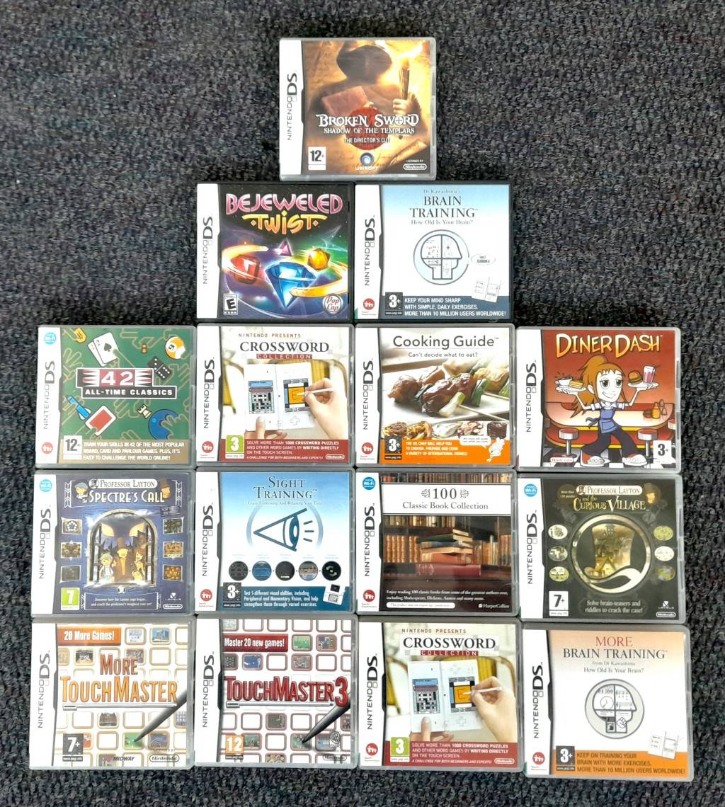 Games - NINTENDO DS BULK BUNDLE 15 GAMES (NINTENDO DS) - Good condition ...