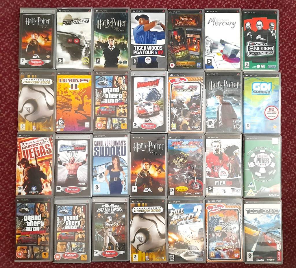 Games - PSP GAME MIX BUNDLE 28 PSP Games - Good condition !!! - GREAT ...