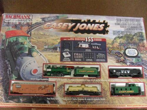 Vintage Toys - A BACHMANN CASEY JONES 155 PIECE RAILROAD HO SCALE ...