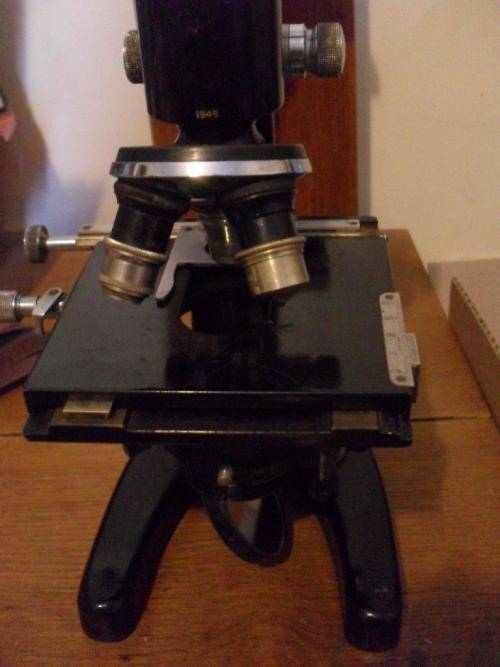 Microscopes - VINTAGE MICROSCOPE....MADE BY C. BAKER LONDON NO 35051 ...