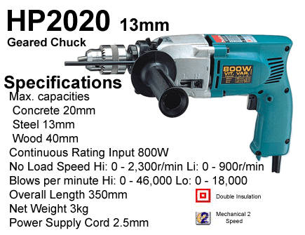 Drills - MAKITA HP2020 was sold for R1,850.00 on 6 Jul at 12:01 by BR ...