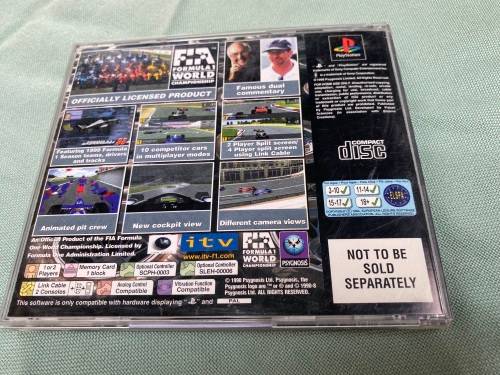 Games - PS1 Motor Racing Formula 1 98 game - rare and collectable for ...