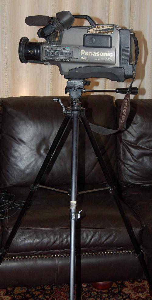 Other Video Cameras - Panasonic MV-MS4 S-VHS Movie Camera was sold for ...