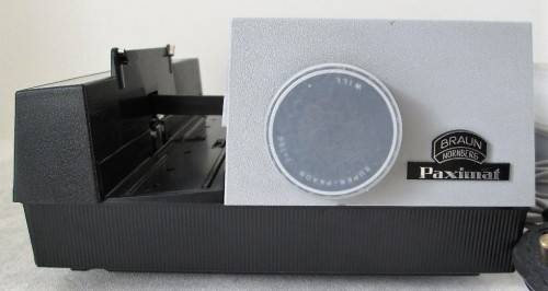 Projectors - Braun Paximat 1700 Electric Slide Projector PLUS 19 Slide ...