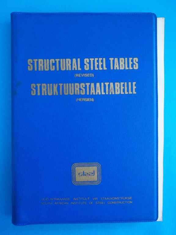 Science & Technology - Structural Steel Tables/Struktuurstaaltabelle ...