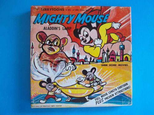 Other Movie Memorabilia - Vintage 8mm Film: Mighty Mouse, Aladdin's ...