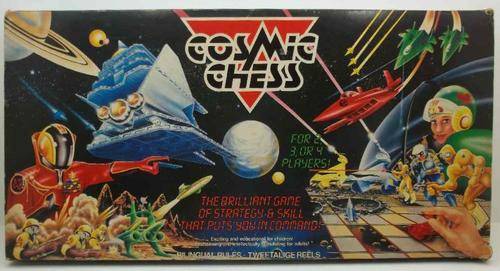 Strategy & War Games - Vintage Cosmic Chess Board Game ~ Complete With ...