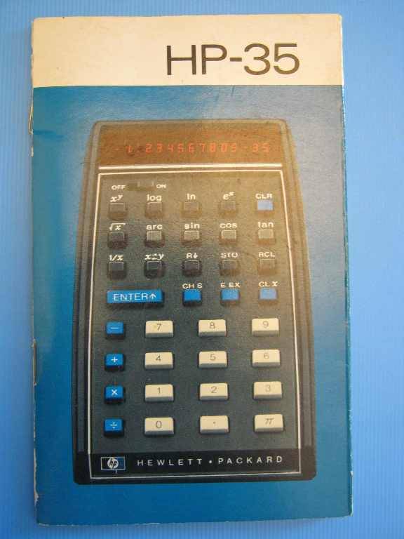 Vintage - Vintage 1970's Hewlett-Packard Electronic Calculator (HP-35 ...