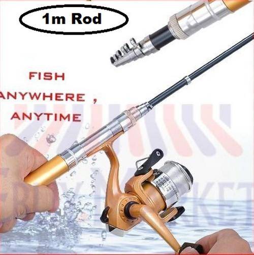 Rods - 1m FISHING ROD in PEN CASE **Just Arrived** Worlds Smallest ...