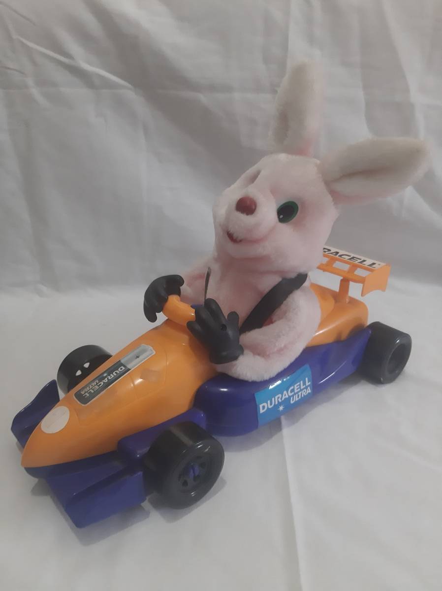 Vintage Toys - LARGE VINTAGE DURACELL RACING BUNNY TOY was sold for ...