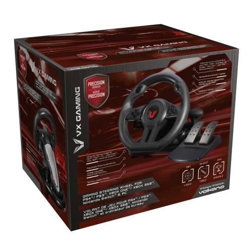 Racing Wheels & Seats - VX Gaming Precision Drive Series Wired Gaming ...