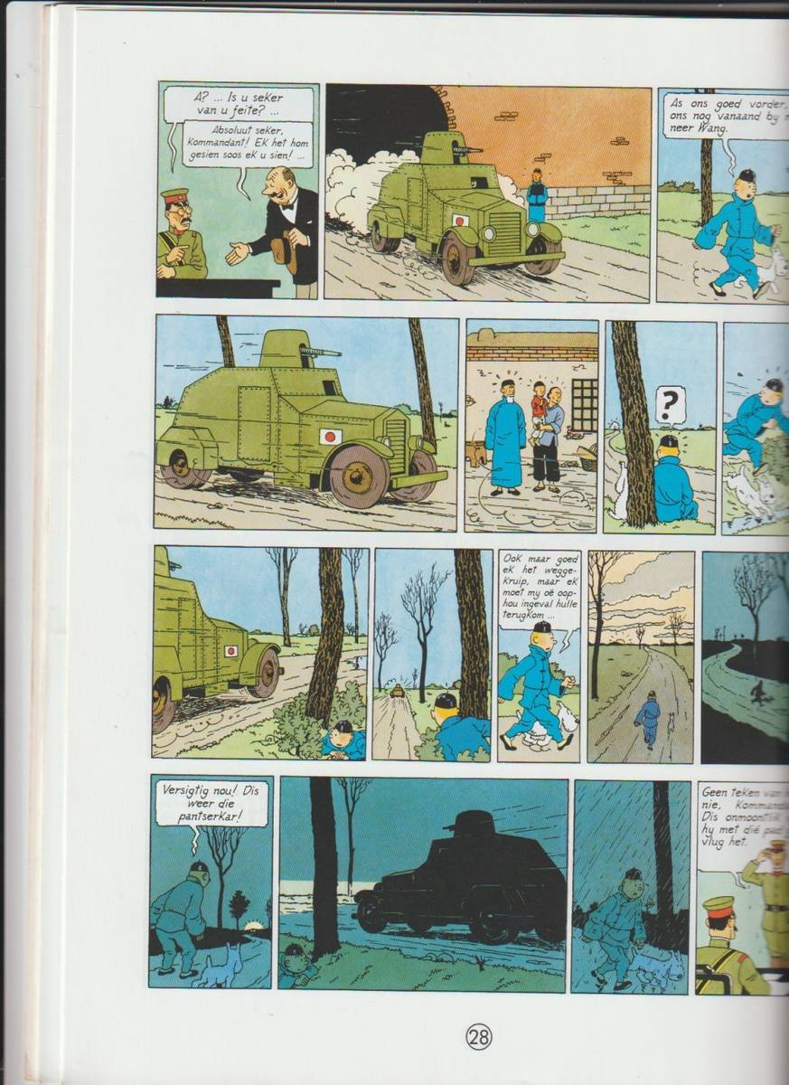 Africana Books - Tintin Die Avonture van Kuifie Die Blou lotus By Herge ...