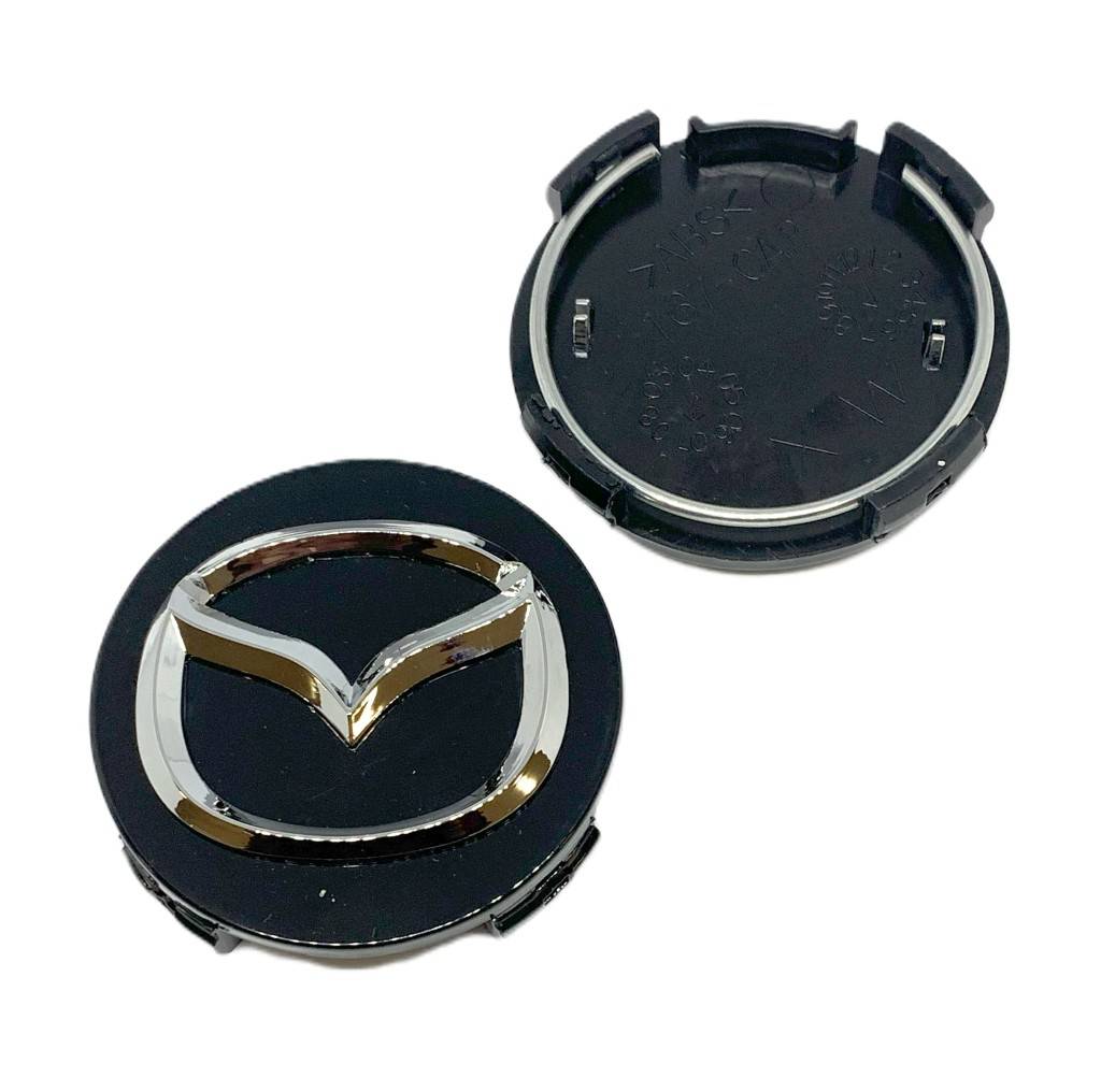 Hub Caps - 4pcs 56mm Car Wheel Centre Caps Rim Hubcaps for Mazda 2 3 5 ...