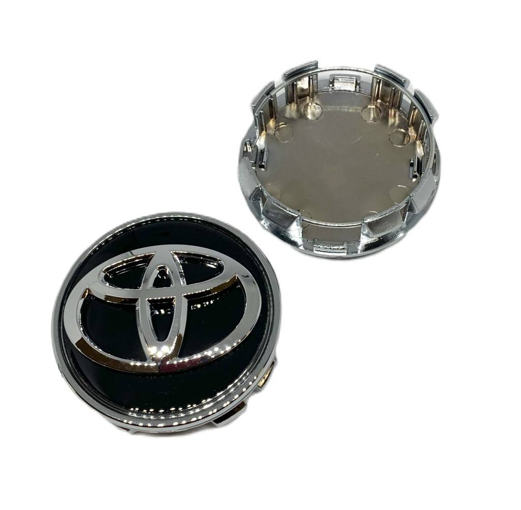 Hub Caps - 4x 62mm Wheel Centre Caps for TOYOTA Corolla Vios Reiz YARIS ...