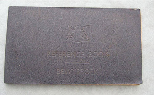 Africana - Apartheid South African *Dompas* Reference Book was sold for ...