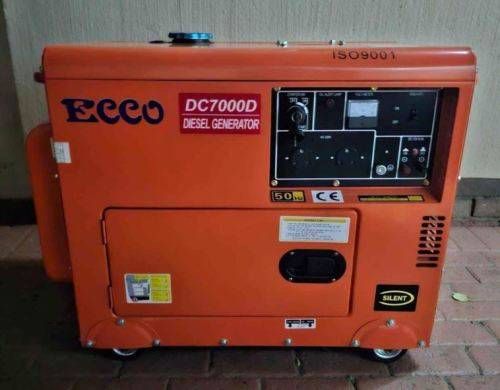 Generators & Electrical - Ecco Dc7000D 6.9Kva Silent Generator was ...