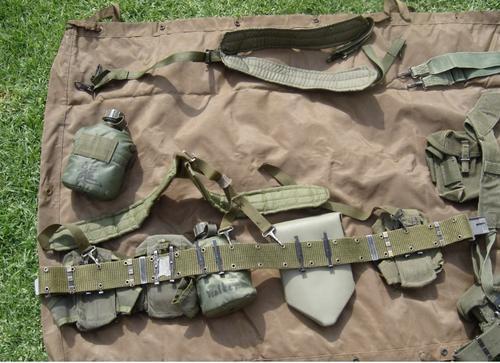 Kit Us Vietnam Era Alice Webbing And Later Alice Webbing Was Sold For R100000 On 15 Mar At