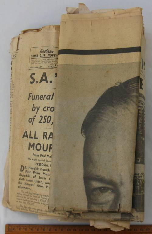 Other Antiques & Collectables - Sunday times 1966, The Cape Argus 1966 ...