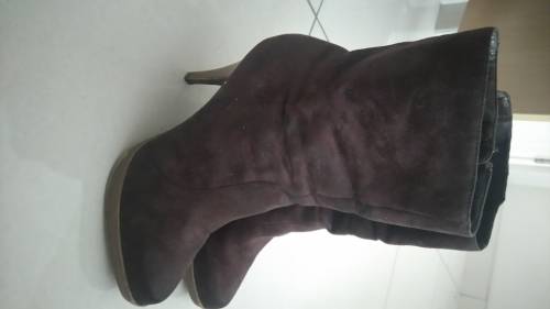 Boots - FOSCHINI BROWN BOOTS - HIGH HEELS was sold for 100.00 on 1 Mar ...