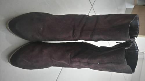 Boots - FOSCHINI BROWN BOOTS - HIGH HEELS was sold for 100.00 on 1 Mar ...