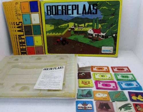 Other Africana - Vintage Boereplaas Board Game was sold for 205.00 on ...