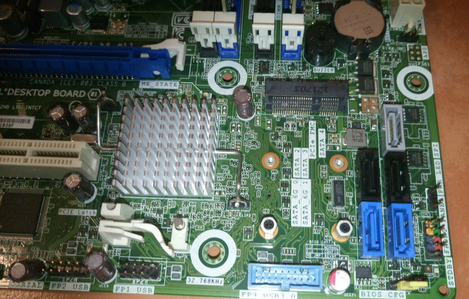 Motherboards - Intel DQ77MK Desktop Board LGA 1155 DDR 1600 Micro-ATX ...