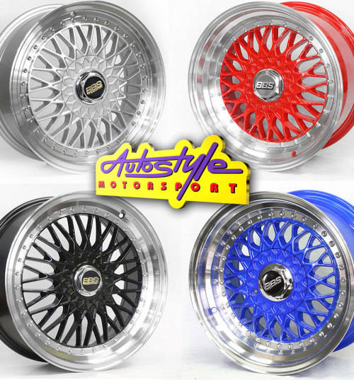 Mags & Wheels - 15" BBS Hyper Silver 4/100 & 4/110 Alloy Mag Wheels ...