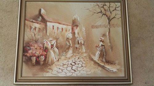 Paintings - Boris Chezar Original Painting Up For Grabs!! Suburb ...