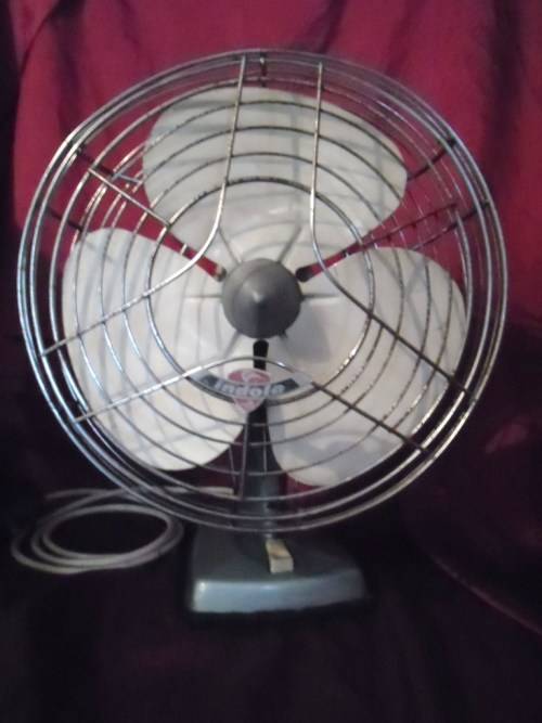 Other Antiques & Collectables - 1940's Industrial Metal Indola Fan was ...