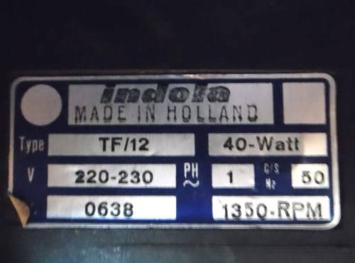 Other Antiques & Collectables - 1940's Industrial Metal Indola Fan was ...