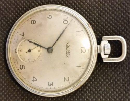 Pocket Watches - Vintage Roamer Swiss Made 15 Jewels Pocket Watch was ...