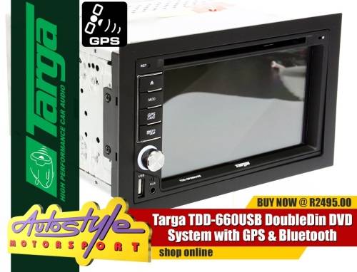 Car Radios - Targa TDD-GP660USB Double Din with GPS Navigation was sold ...