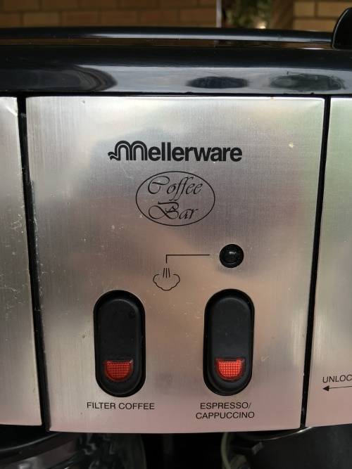 Espresso & Coffee Machines - Mellerware Coffee Bar Coffee Machine was ...