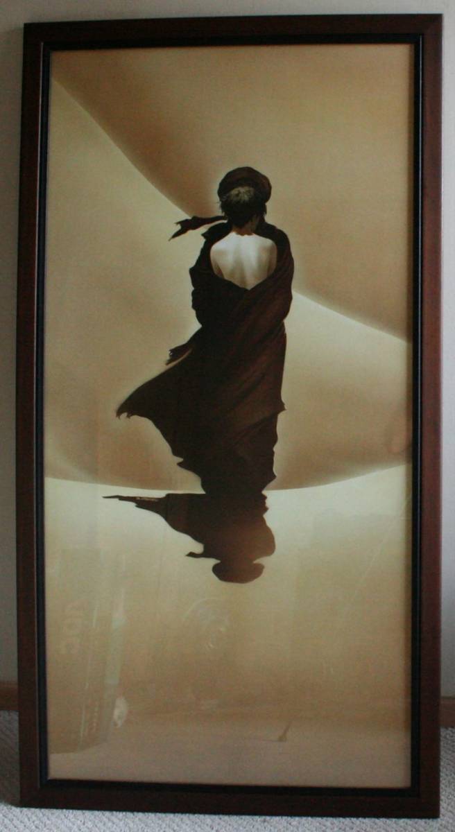 Prints - A HUGE, magnificent Renato Casaro framed print, behind glass ...
