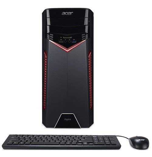PC Desktops & All-in-Ones - Acer Aspire Gaming Desktop, 7th Gen Intel ...