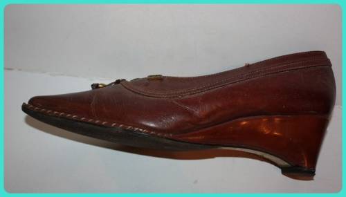 Other Women's Shoes - VINTAGE ANDREOLI GENUINE LEATHER LADIES WEDGE ...