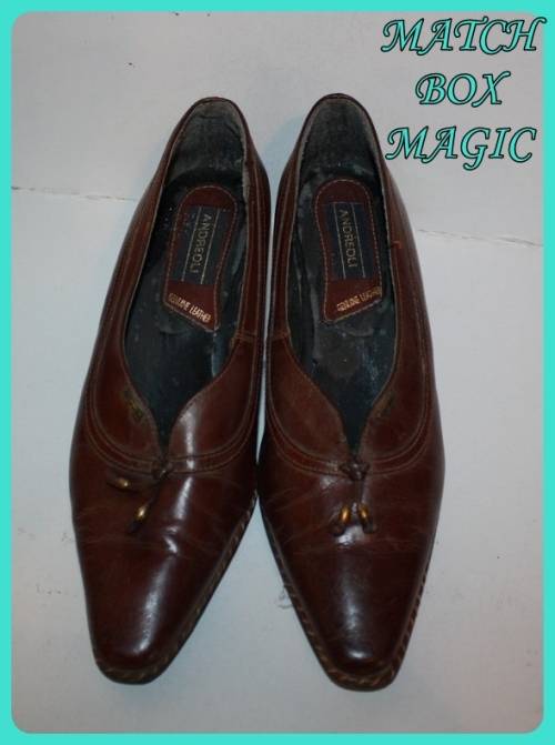 Other Women's Shoes - VINTAGE ANDREOLI GENUINE LEATHER LADIES WEDGE ...