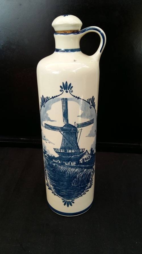 Dutch Porcelain - Rare Vintage Delft Blue Jonge Bols Dubbelgestookte ...