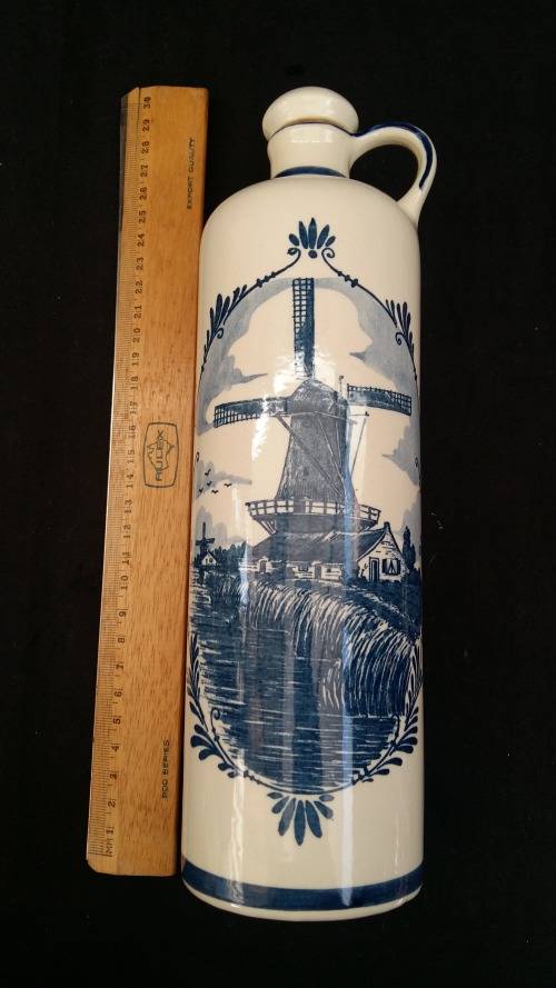 Dutch Porcelain - Rare Vintage Delft Blue Jonge Bols Dubbelgestookte ...