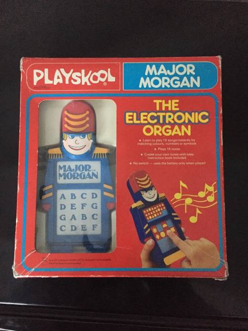 Vintage Toys - Major Morgan Electronic Organ 1980s 100% complete mint ...